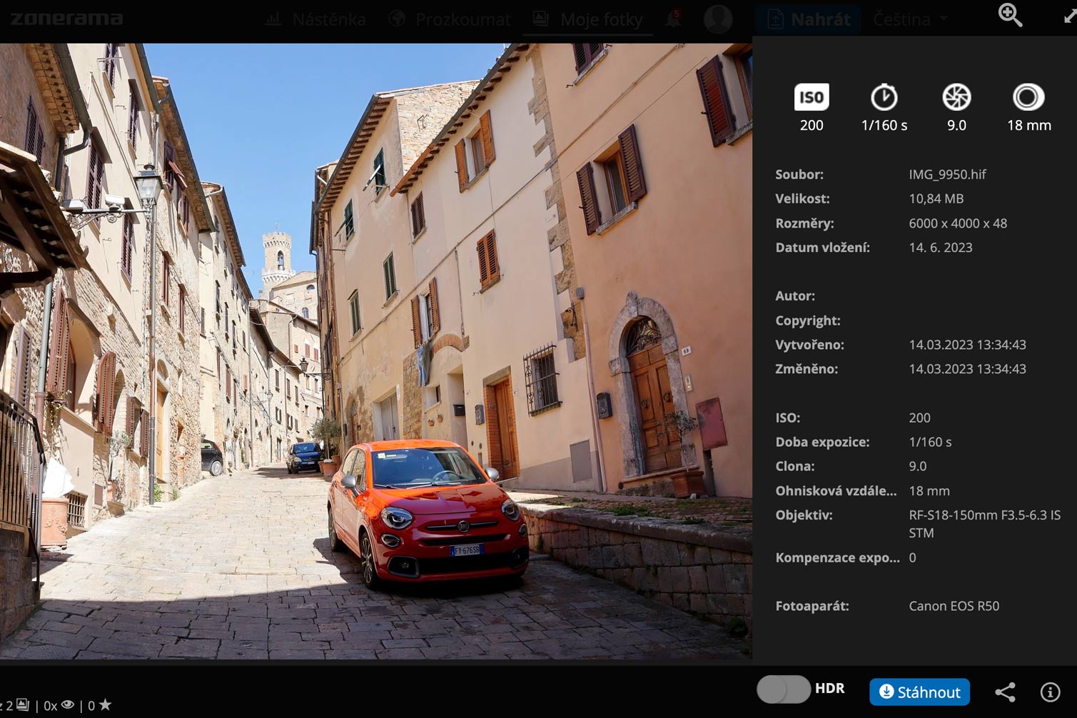 Zonerama jako první na světě zobrazí fotky v AVIF a HEIF včetně HDR - FotoGuru.cz
